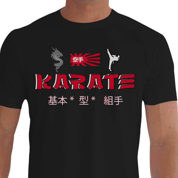 Camiseta Karatê Chutes dos Karatecas Treinamento Situações do Cotidiano ...